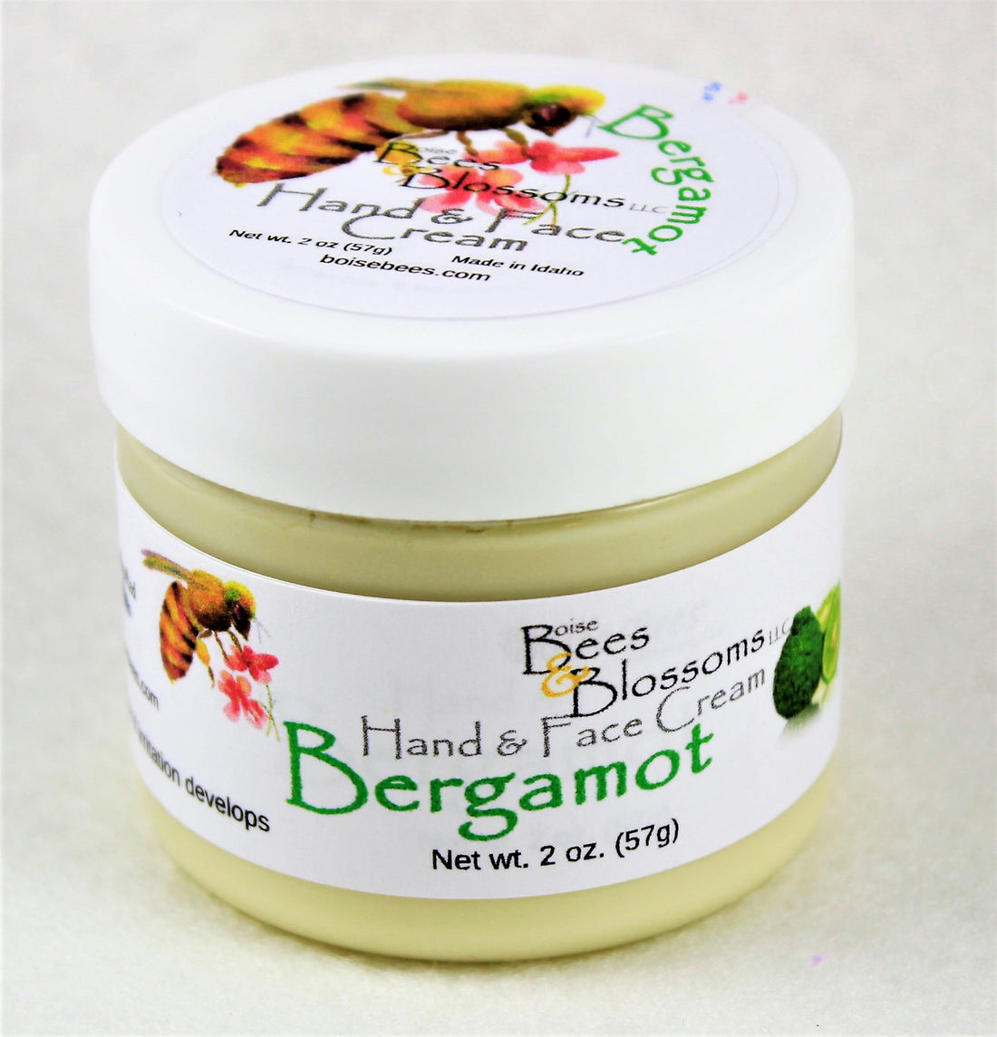 Bergamot Face and Hand Cream – Boise Bees & Blossoms LLC